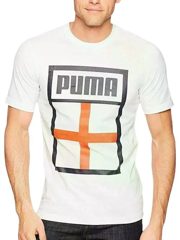 PUMA Forever Football Country Graphic-print T-shirt - White