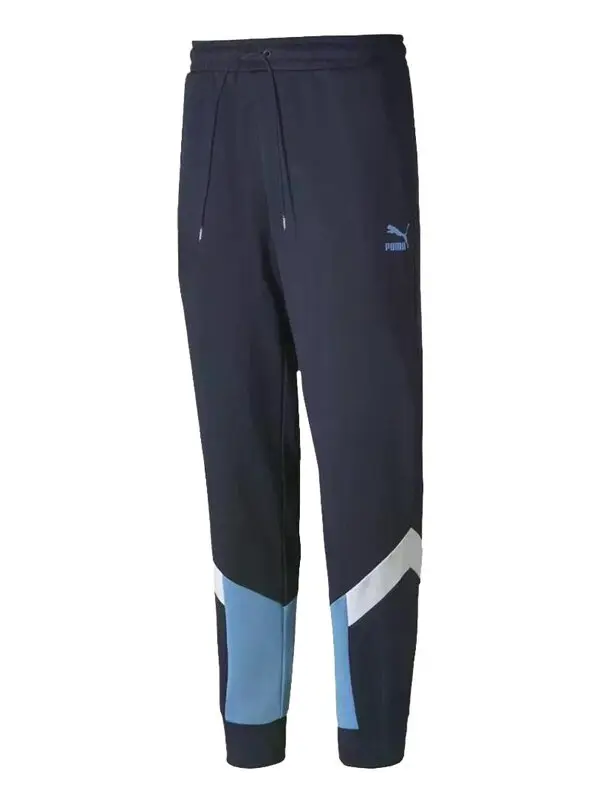 PUMA Iconic Mcs Logo Detail Track Pants - Blue