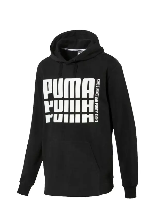 PUMA Logo-print Hoodie - Black
