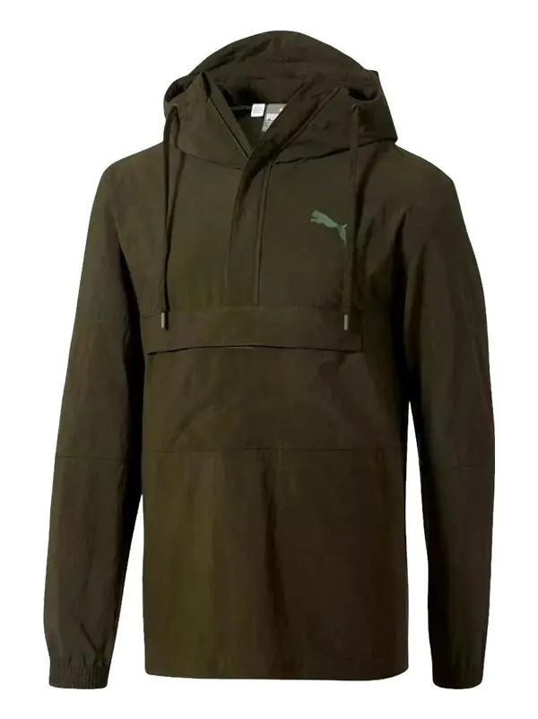 PUMA Half-zip Windbreaker Jacket - Green