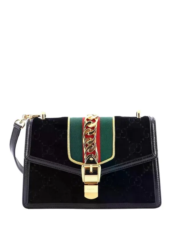 Gucci Sylvie Small Shoulder Bag - Black