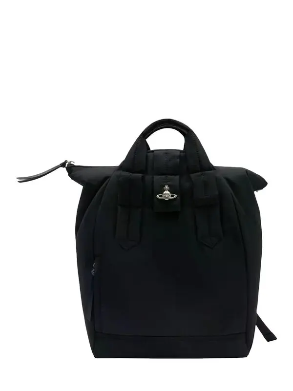 VIVIENNE WESTWOOD Handle Steven Backpack - Black