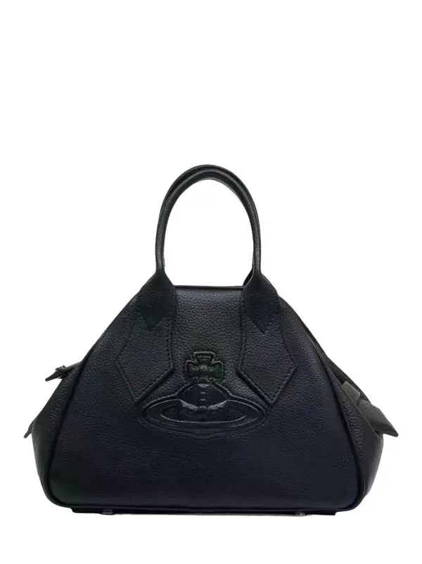 VIVIENNE WESTWOOD Small Yasmine Top Handles Tote Bag - Black
