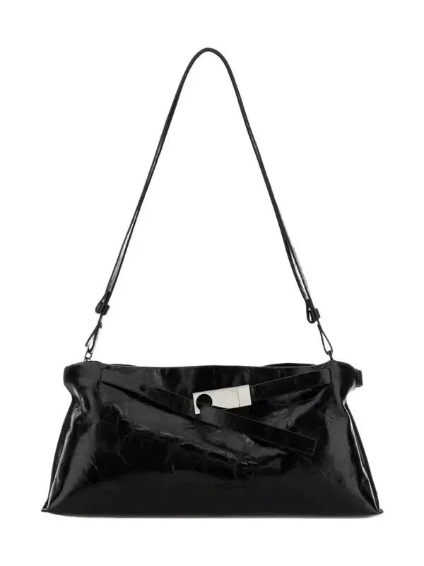 Benedetta Bruzziches Lauren Leather Shoulder Bag - Black