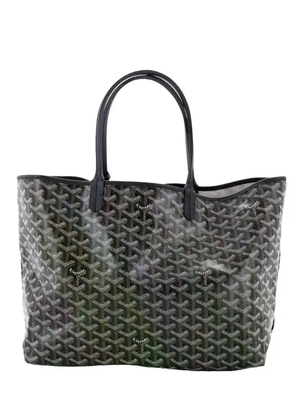 Goyard Saint Louis Coated Canvas Pm Tote Bag - Black