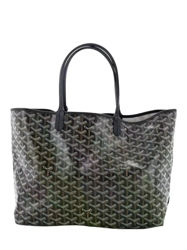 Goyard Saint Louis Coated Canvas Pm Tote Bag - Black