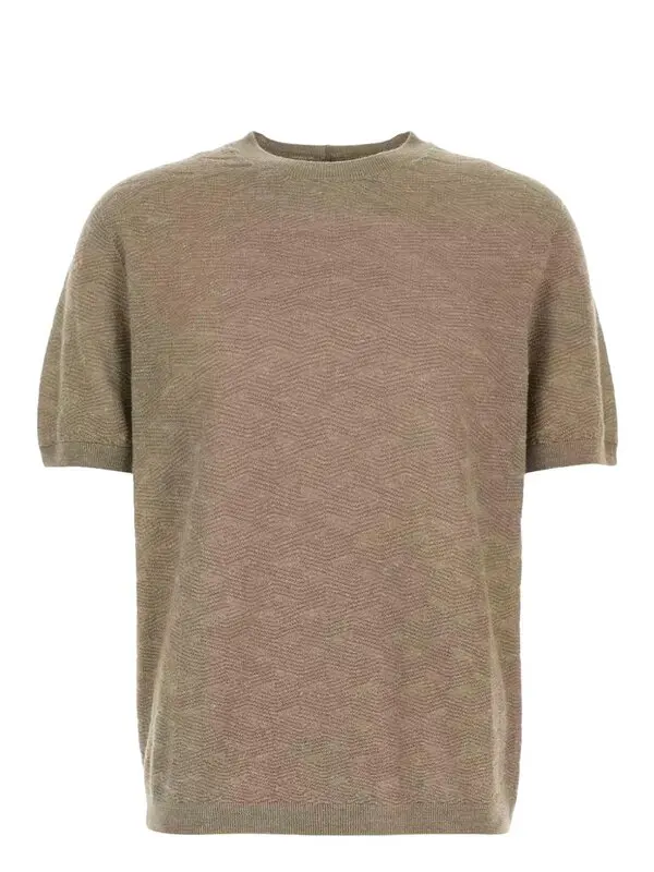 Giorgio Armani Crew-neck T-shirt - Neutrals