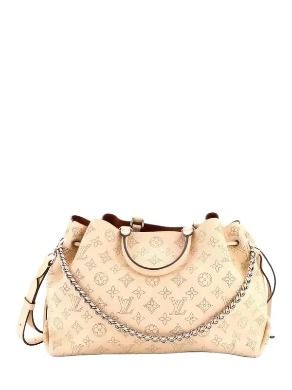 LOUIS VUITTON Bella Mahina Leather Tote Bag - Neutrals