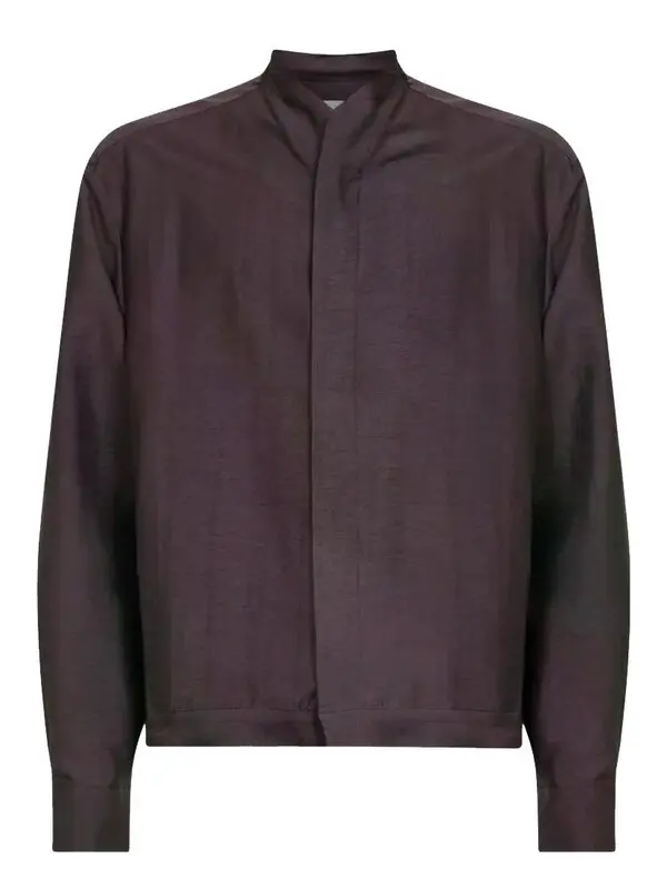 COSTUMEIN Base Buttoned Shirt Jacket - Purple