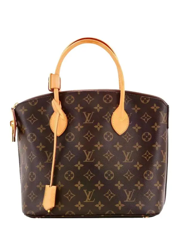 LOUIS VUITTON Lockit Nm Handbag Monogram Canvas Pm - Brown