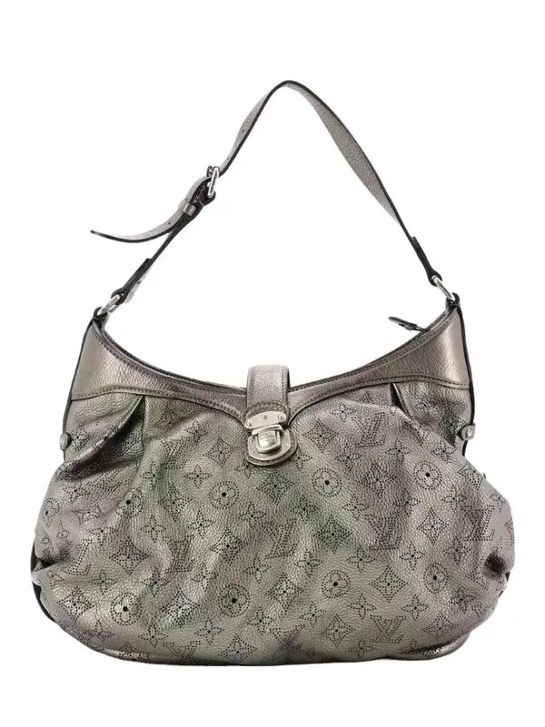 LOUIS VUITTON Mahina Leather Crossbody Bag - Metallic