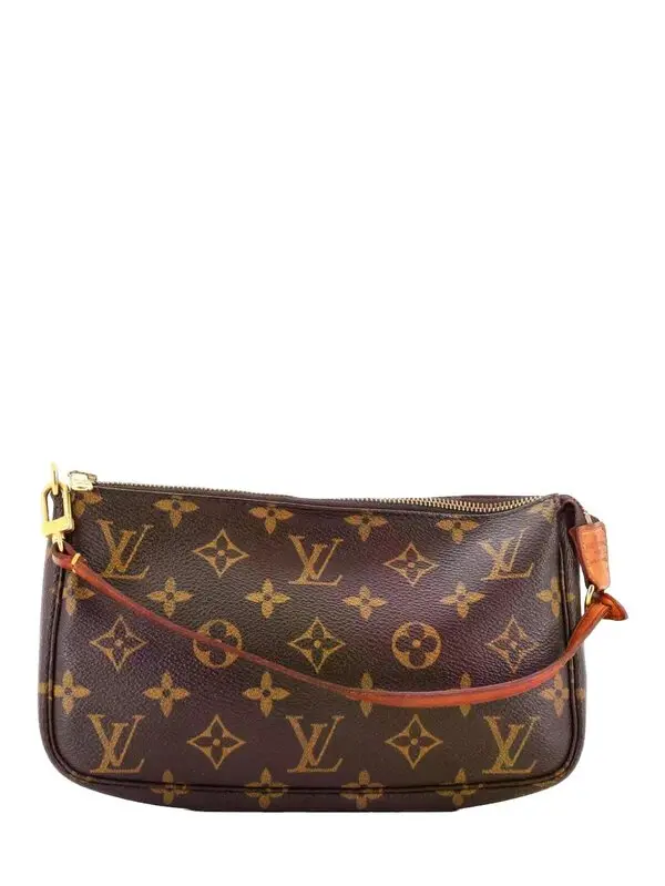 LOUIS VUITTON Pochette Accessoires Monogram Clutch - Brown
