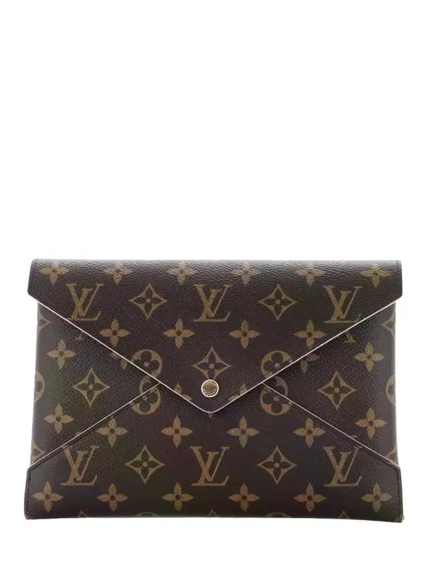 LOUIS VUITTON Kirigami Pochette Monogram Canvas Gm Pouch - Brown