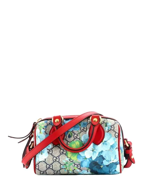Gucci Blooms Print Gg Coated Canvas Nano Shoulder Bag - Multicolour
