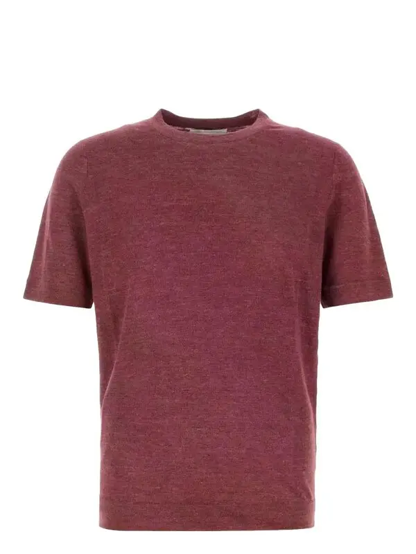 Brunello Cucinelli Crew-neck T-shirt - Red