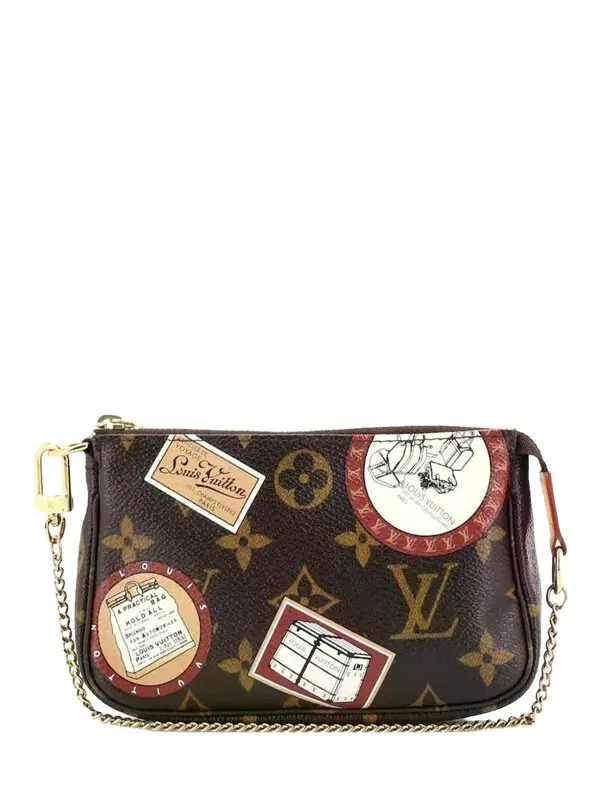 LOUIS VUITTON Pochette Accessoires Limited Edition Monogram - Brown