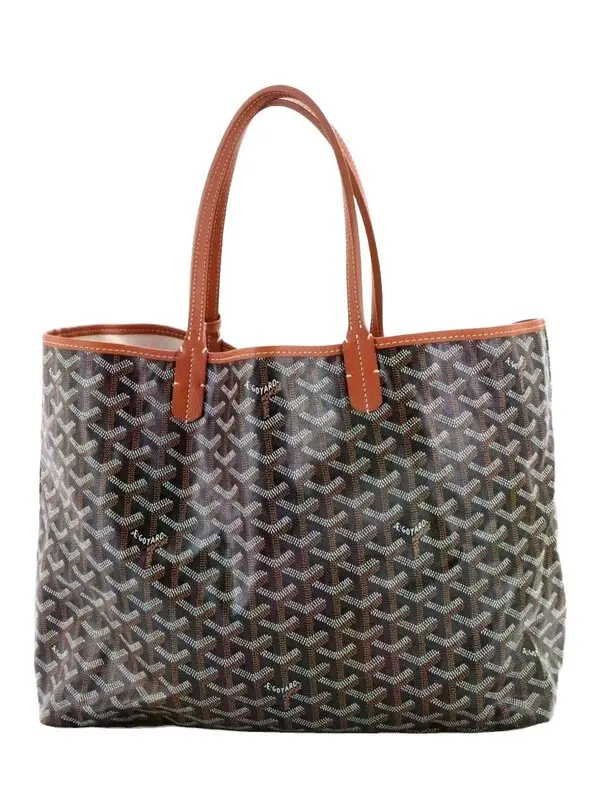Goyard Saint Louis Coated Canvas Pm Tote Bag - Brown