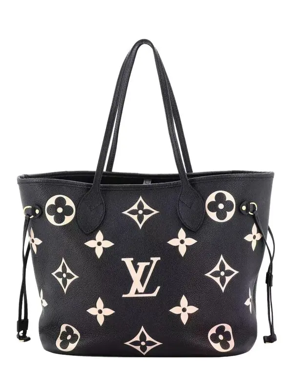 LOUIS VUITTON Neverfull Mm Tote Bag - Black