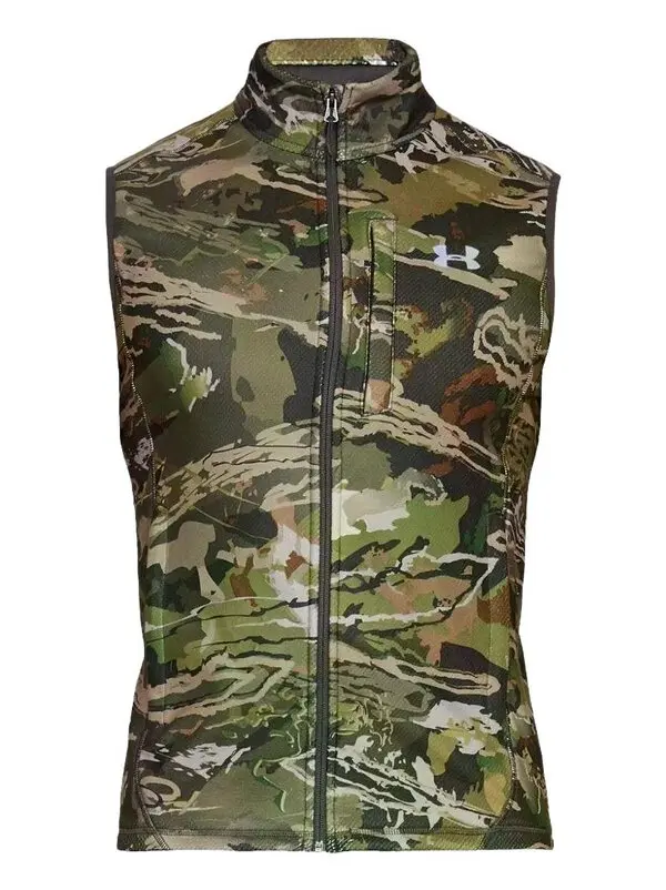 Under Armour Off Grid Zephyr Camouflage Gilet - Green