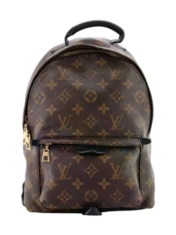 LOUIS VUITTON Palm Springs Monogram Canvas Pm Backpack - Brown
