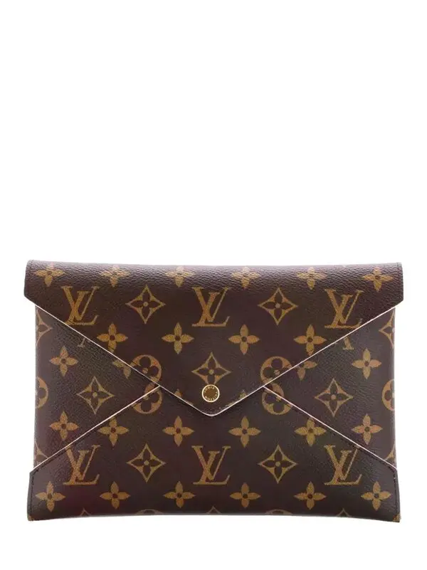 LOUIS VUITTON Kirigami Pochette Monogram Canvas Gm Pouch - Brown