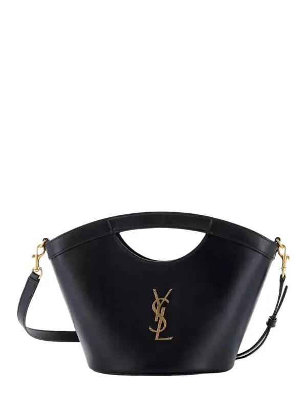 Saint Laurent Celia Mini Bucket Bag - Black