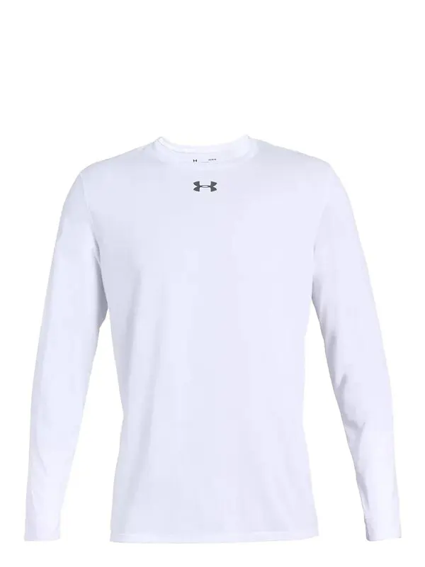 Under Armour Logo At The Chest Performance Top - White