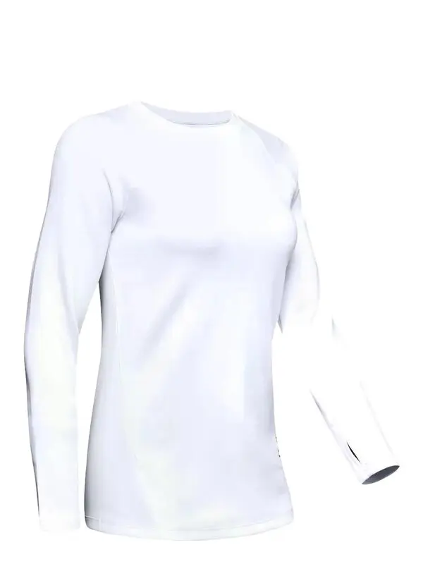Under Armour Long-sleeve Top - White