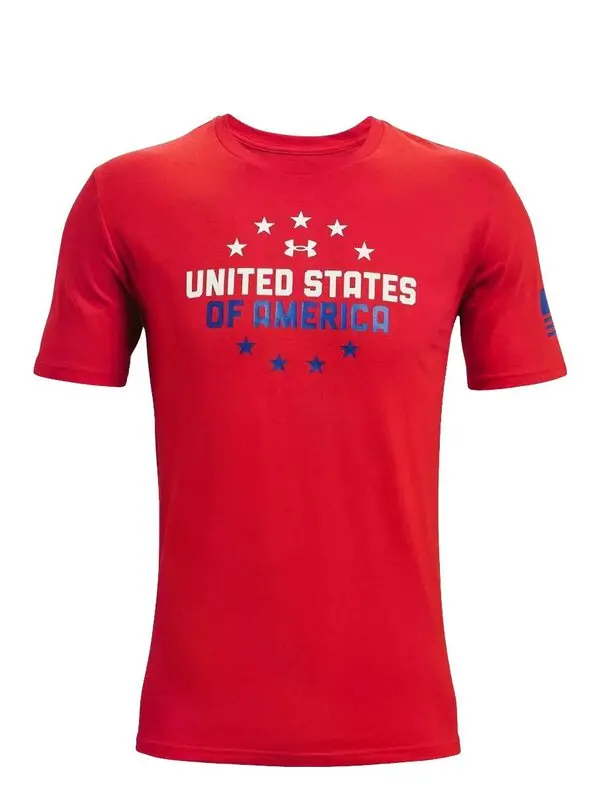 Under Armour Freedom Us Graphic T-shirt - Red