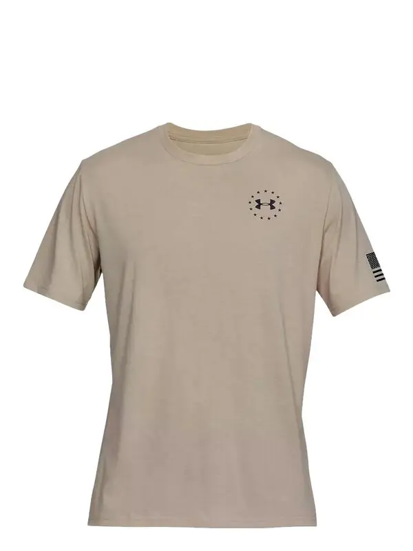 Under Armour Flag-print T-shirt - Neutrals