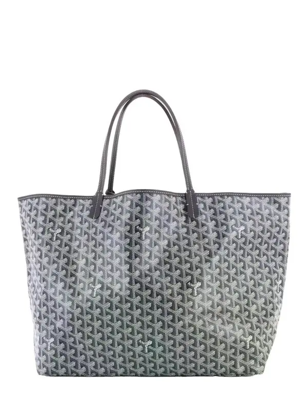 Goyard Saint Louis Coated Canvas Gm Tote Bag - Grey