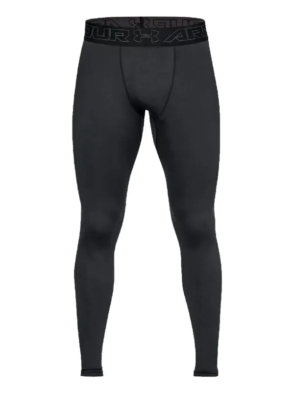 Under Armour Coldgear® Logo-waistband Leggings - Black