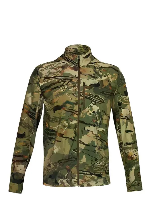 Under Armour Camo Zip-up Jacket - Green