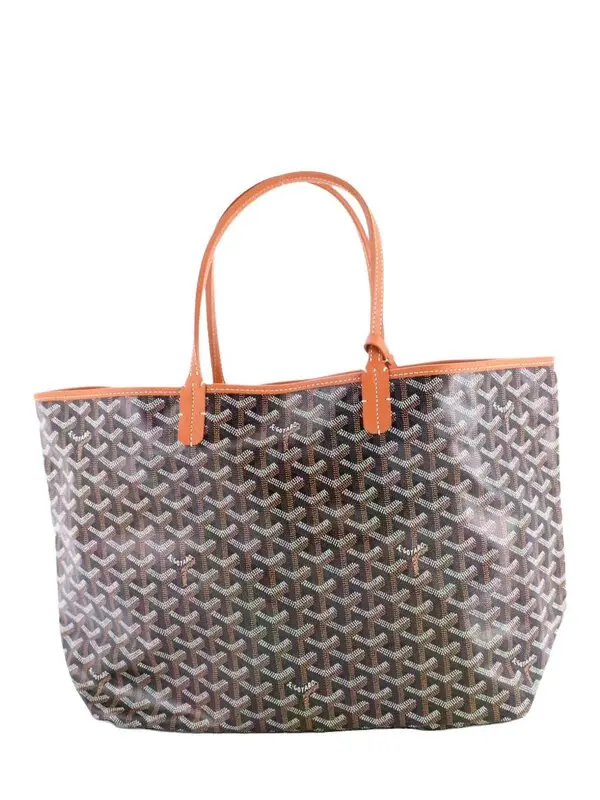 Goyard Saint Louis Coated Canvas Pm Tote Bag - Brown