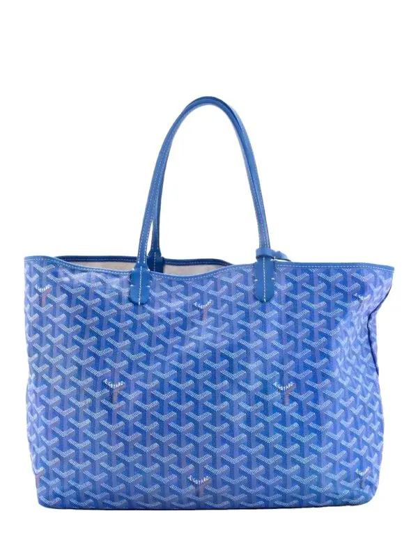 Goyard Saint Louis Coated Canvas Pm Tote Bag - Blue
