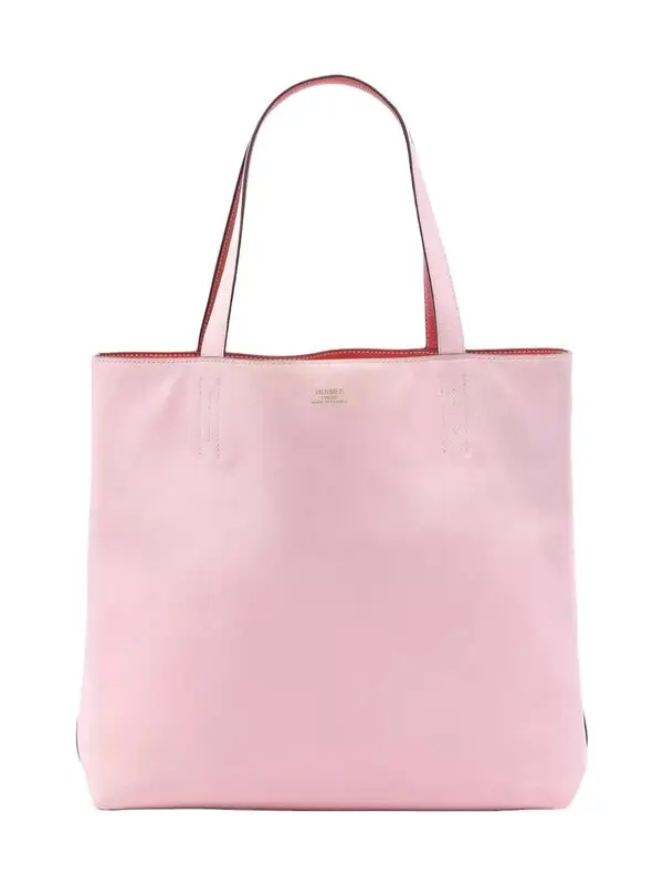 Hermès 2015 Swift And Clemence Double Sens 36 Tote Bag - Pink