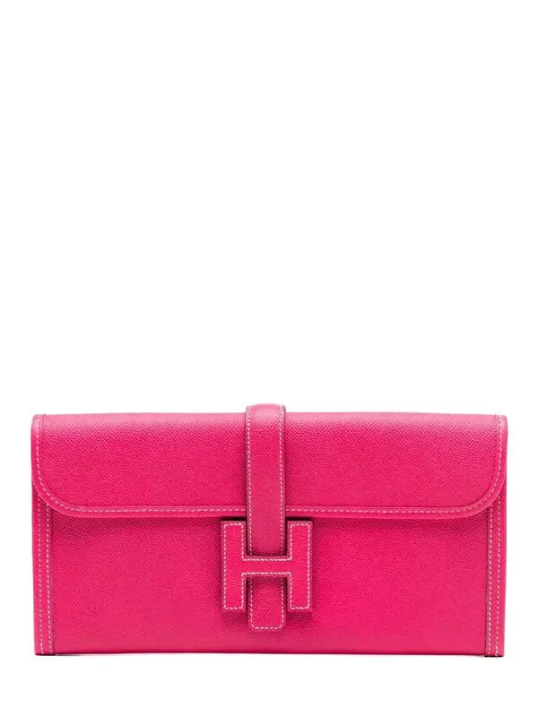 Hermès 2016 Jige Elan 29 Clutch - Pink