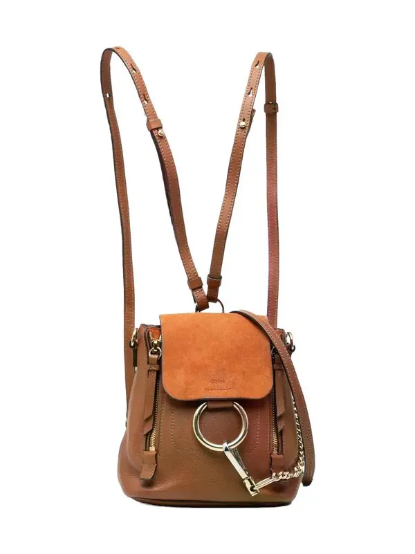Chloé 2018 Mini Faye Backpack - Brown