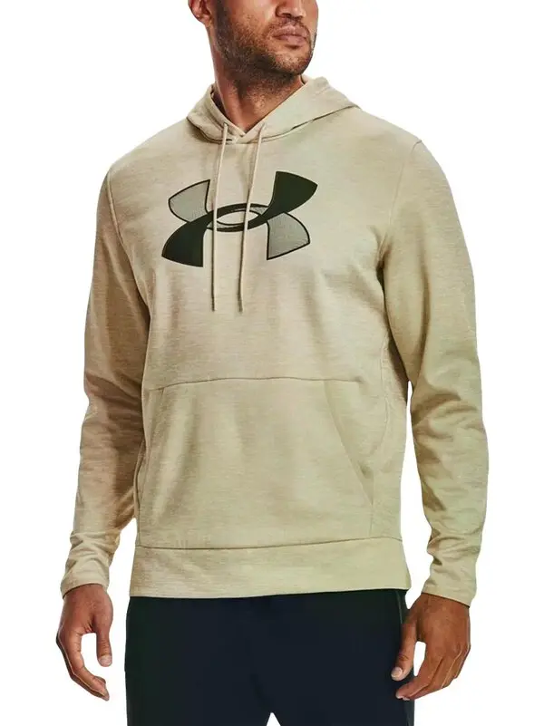 Under Armour Logo-detail Hoodie - Neutrals