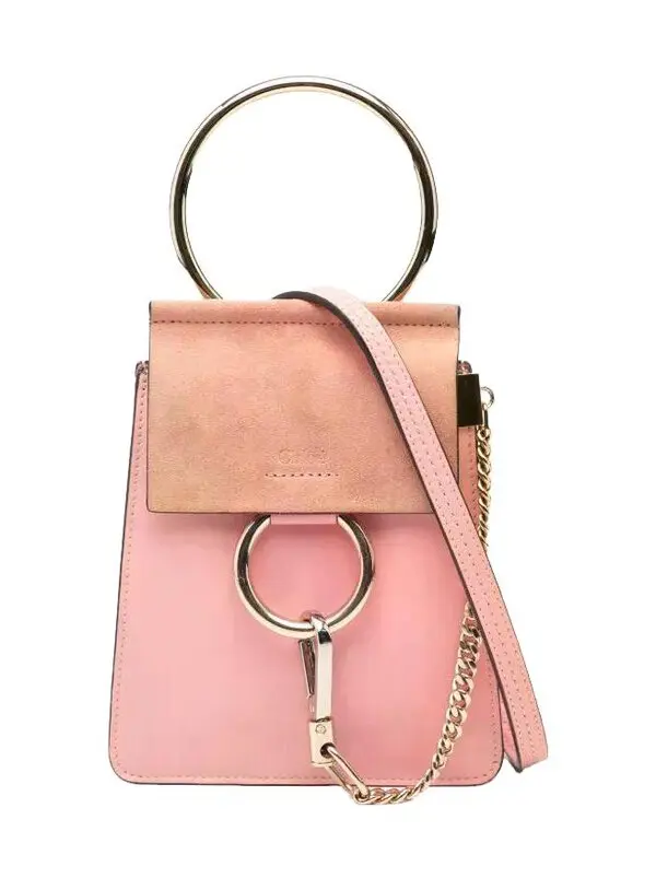 Chloé Mini Faye Bracelet Bag - Pink