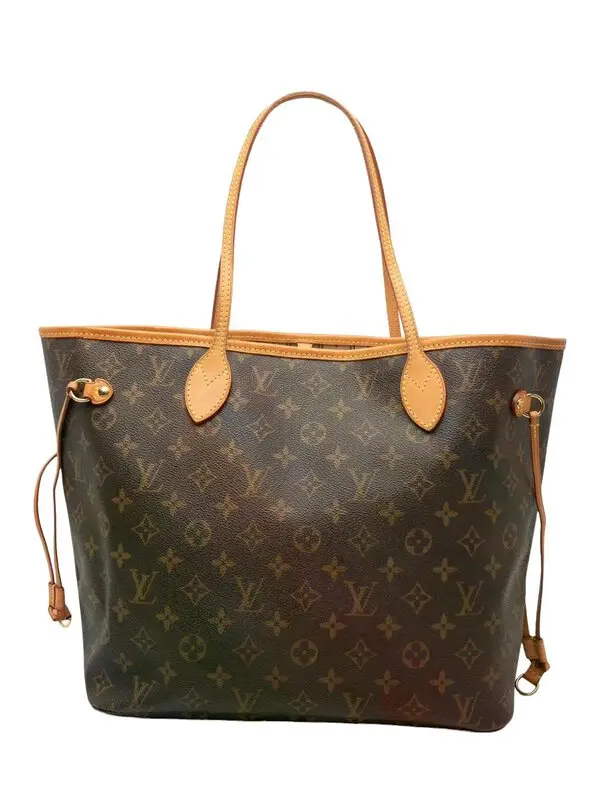 LOUIS VUITTON 2008 Monogram Neverfull Mm Tote Bag - Brown