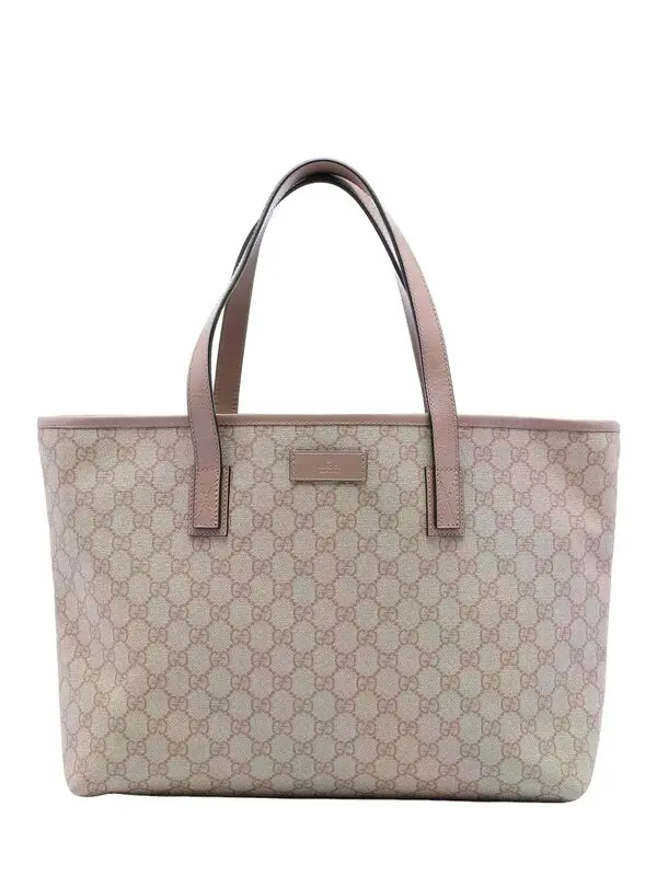 Gucci Gg Supreme Tote Bag 2016-2025 - Brown
