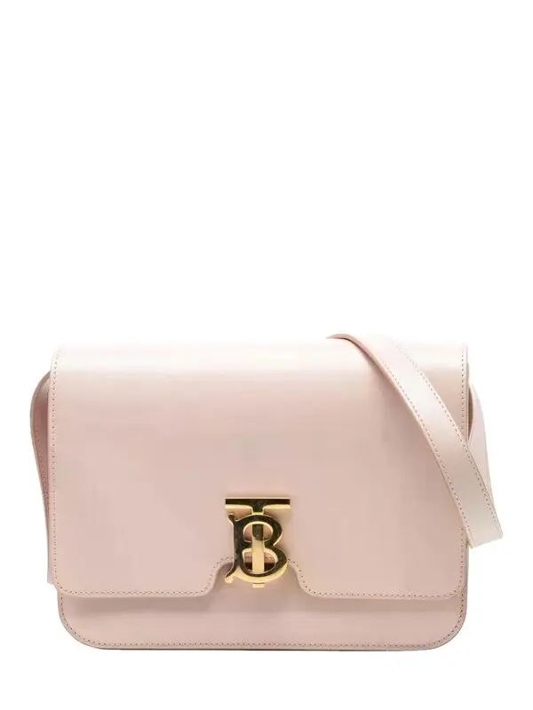 Burberry Medium Tb Monogram Crossbody Bag - Pink