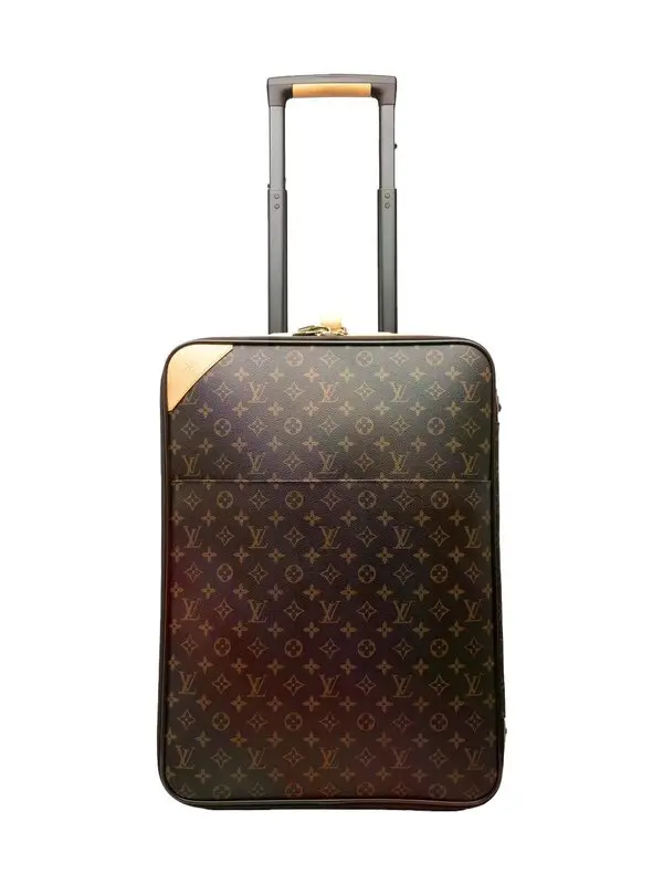 LOUIS VUITTON 2011 Monogram Pegase 55 Travel Bag - Brown