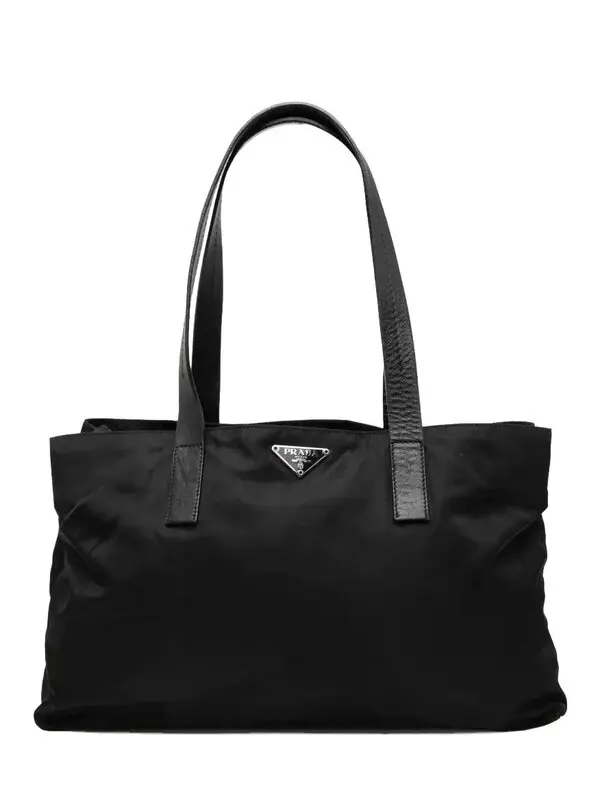 Prada Tessuto Tote Bag - Black