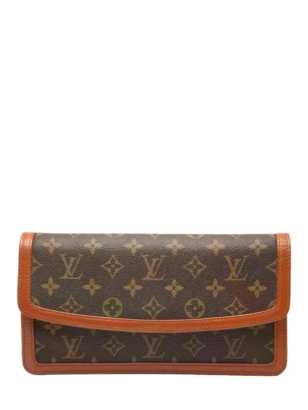 LOUIS VUITTON 1988 Monogram Pochette Dame Pm - Brown