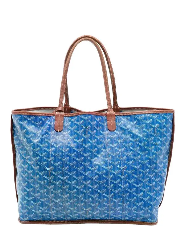 Goyard 2017 Reversible Pertuis Pm Tote Bag - Blue