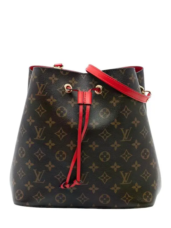 LOUIS VUITTON 2019 Monogram Neonoe Mm Bucket Bag - Brown
