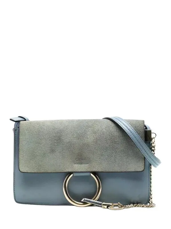 Chloé Small Faye Crossbody Bag - Blue