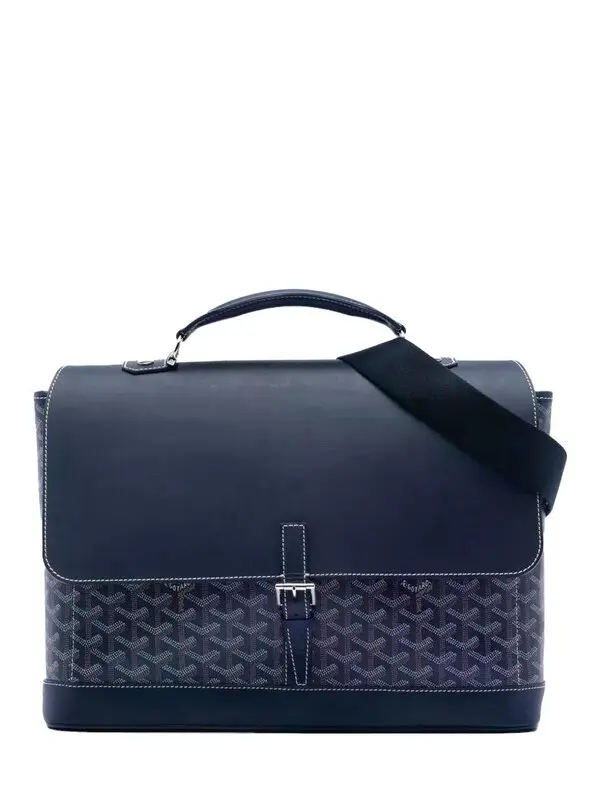 Goyard 2018 Ine Citadin Pm Business Bag - Blue
